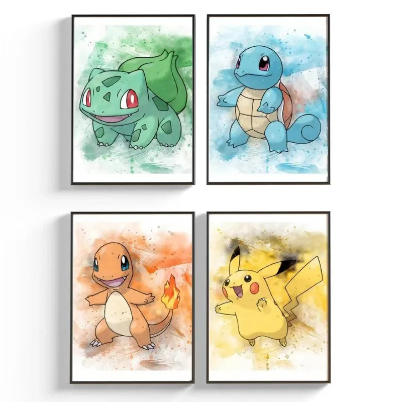 Tervezési kép Pokémonok - több változatban