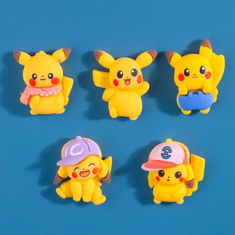Hűtőmágnesek Pokémonok Pikachu - 5 db
