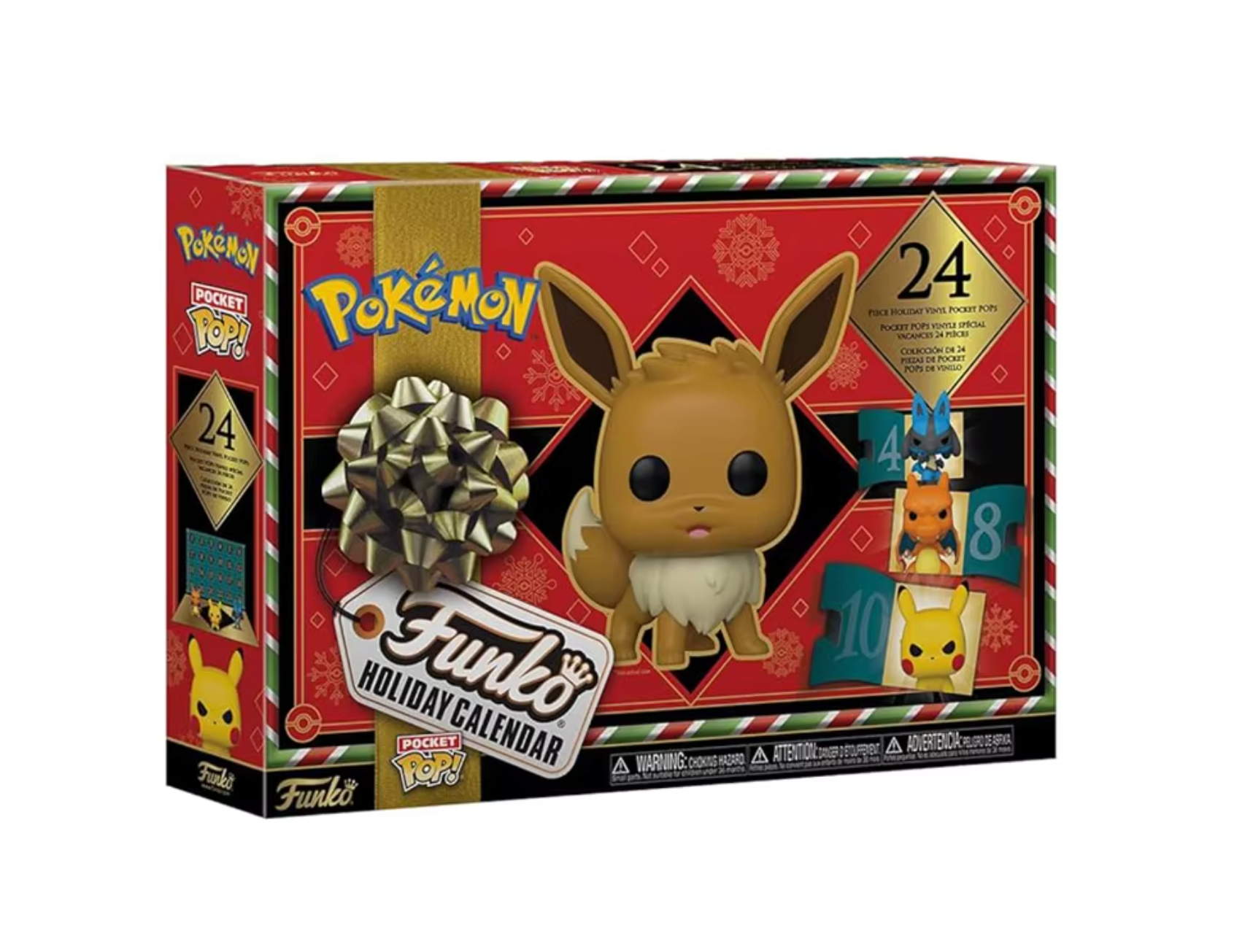 Stílusos adventi naptár POP Figurák - Pokémonok